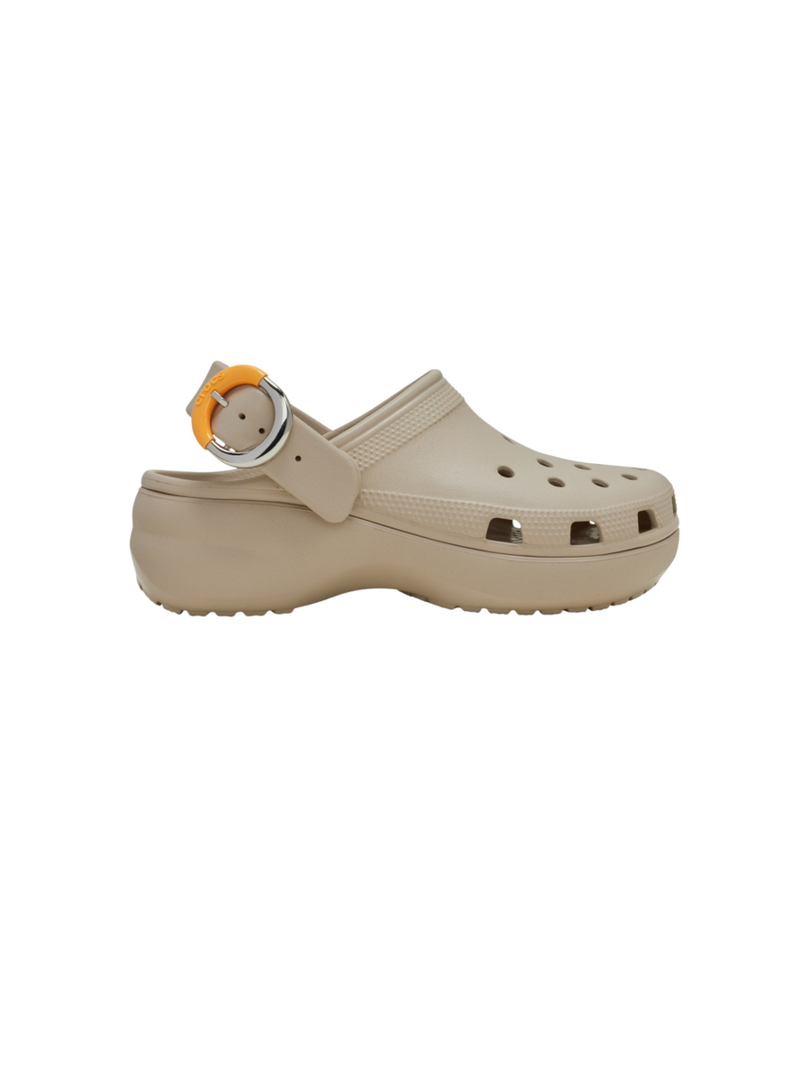 Ciabatte "Classic Platform Buckle Clog" Crocs fango – Alfredo Ponticelli