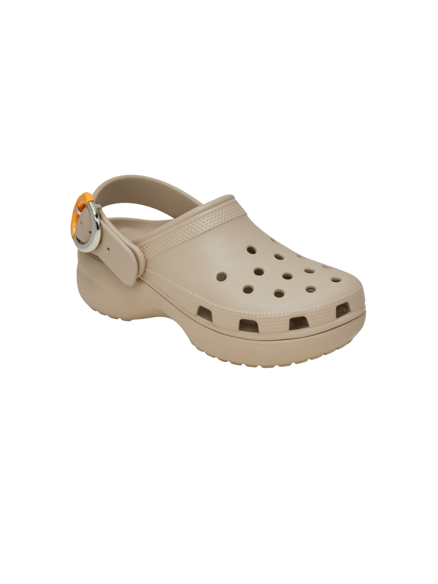 Ciabatte "Classic Platform Buckle Clog" Crocs fango – Alfredo Ponticelli