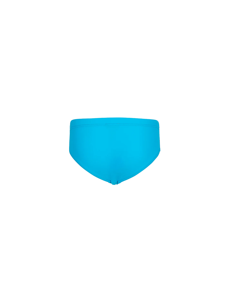 Costume slip Fk azzurro con patch logo – Alfredo Ponticelli